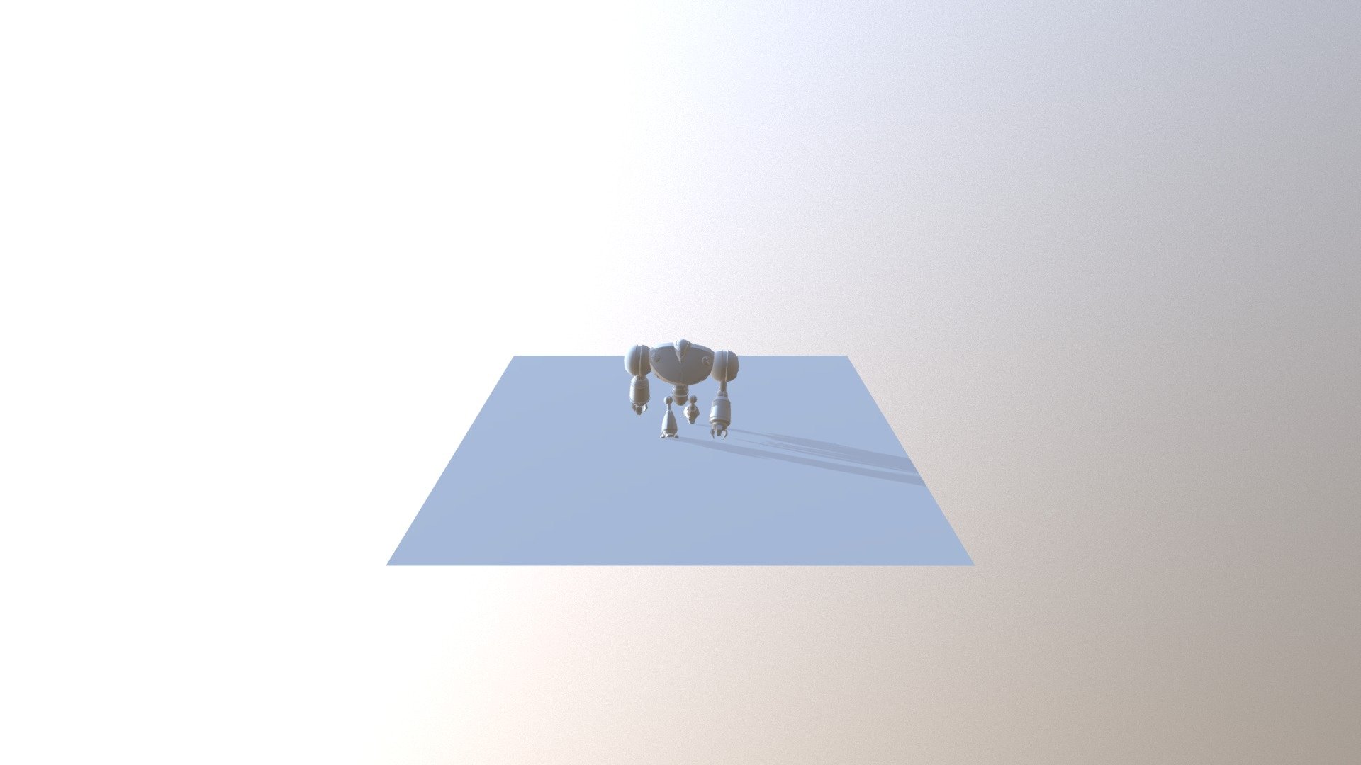 Robot Walk - 3D model by Mr_Anderson [683a16e] - Sketchfab