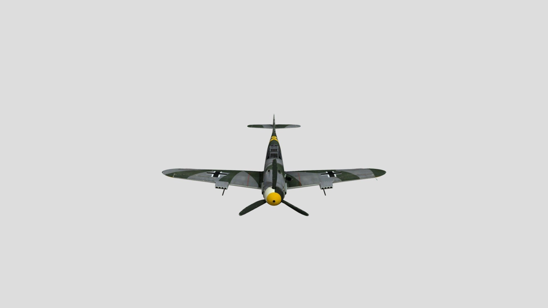 Bf 109 F-2 (War Thunder) - Download Free 3D model by KojfDiscord ...