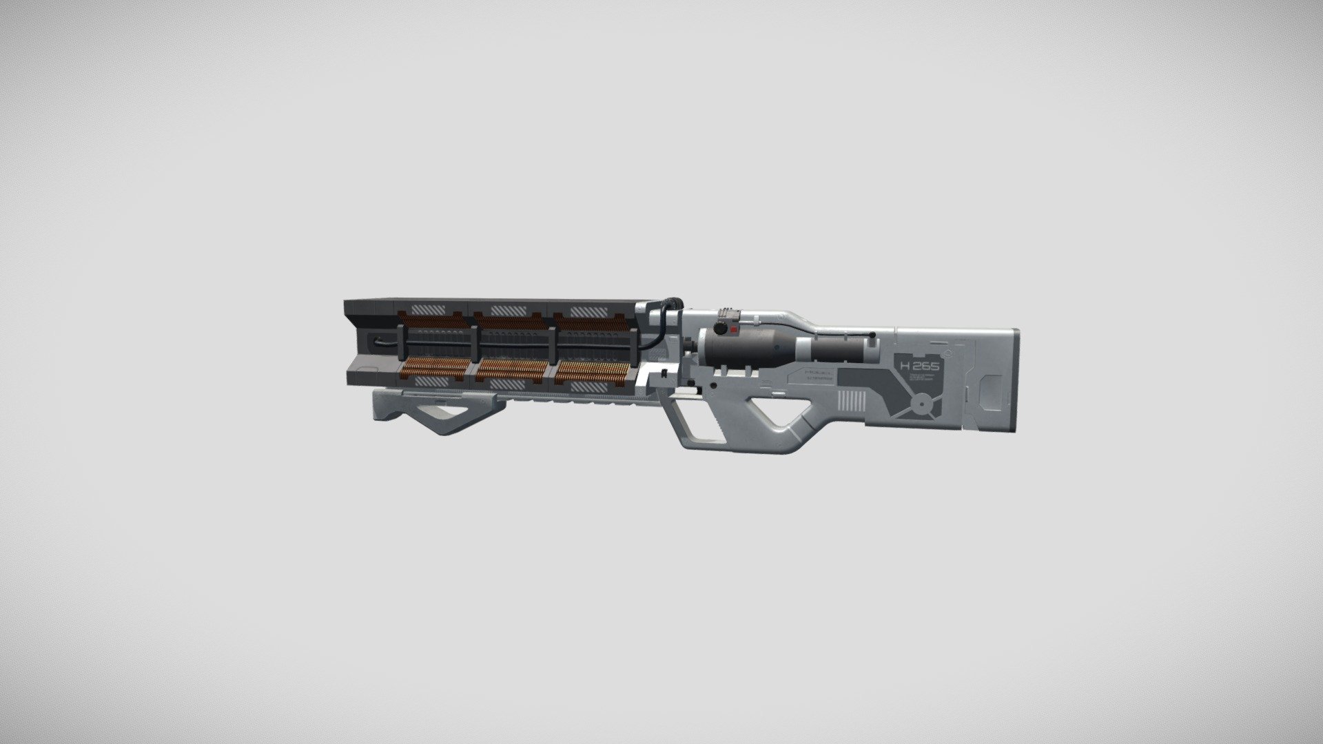 sc-fi gun - Download Free 3D model by Moonboy (@Alufuredo) [683e3d4 ...