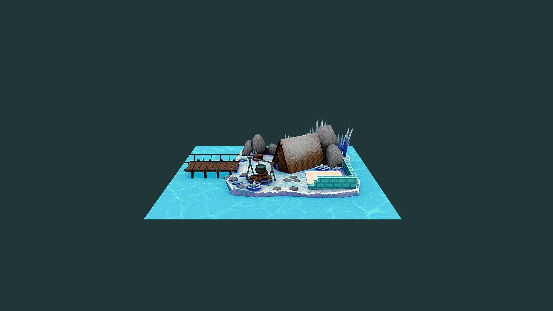 TENT PROJECT UVW - 3D model by vvievita [683f6c9] - Sketchfab
