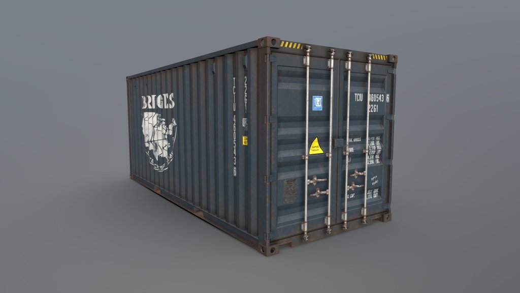 Shipping Container - A 3D model collection by framefactory - Sketchfab