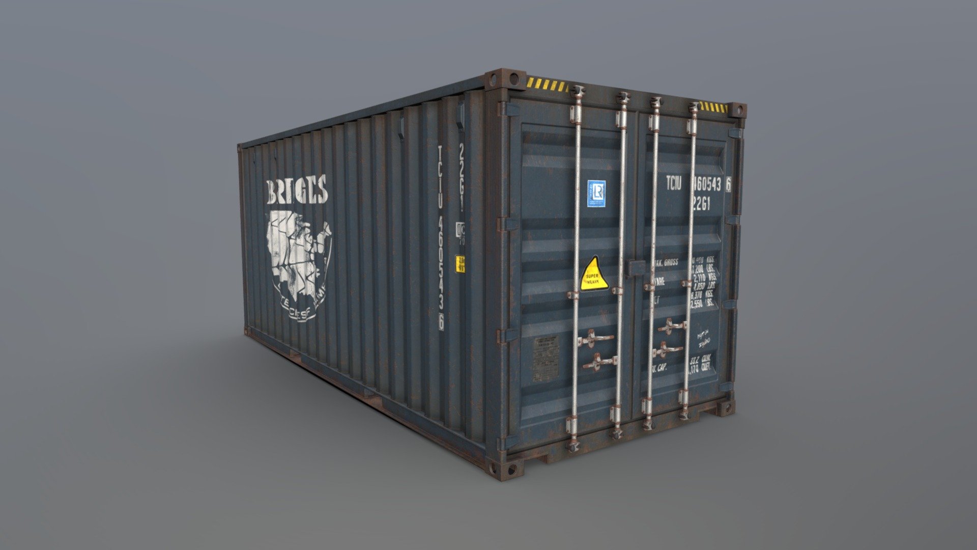 Shipping Container - 3D model by Kateryna H. (@hekava) [6843bfb ...