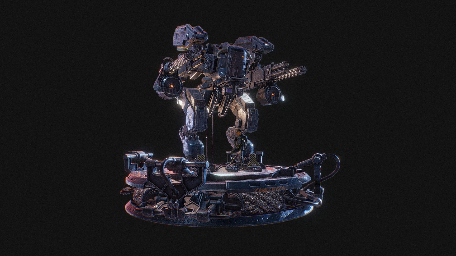 Nothing But Mech - 3D model by etniamusic [6844a49] - Sketchfab