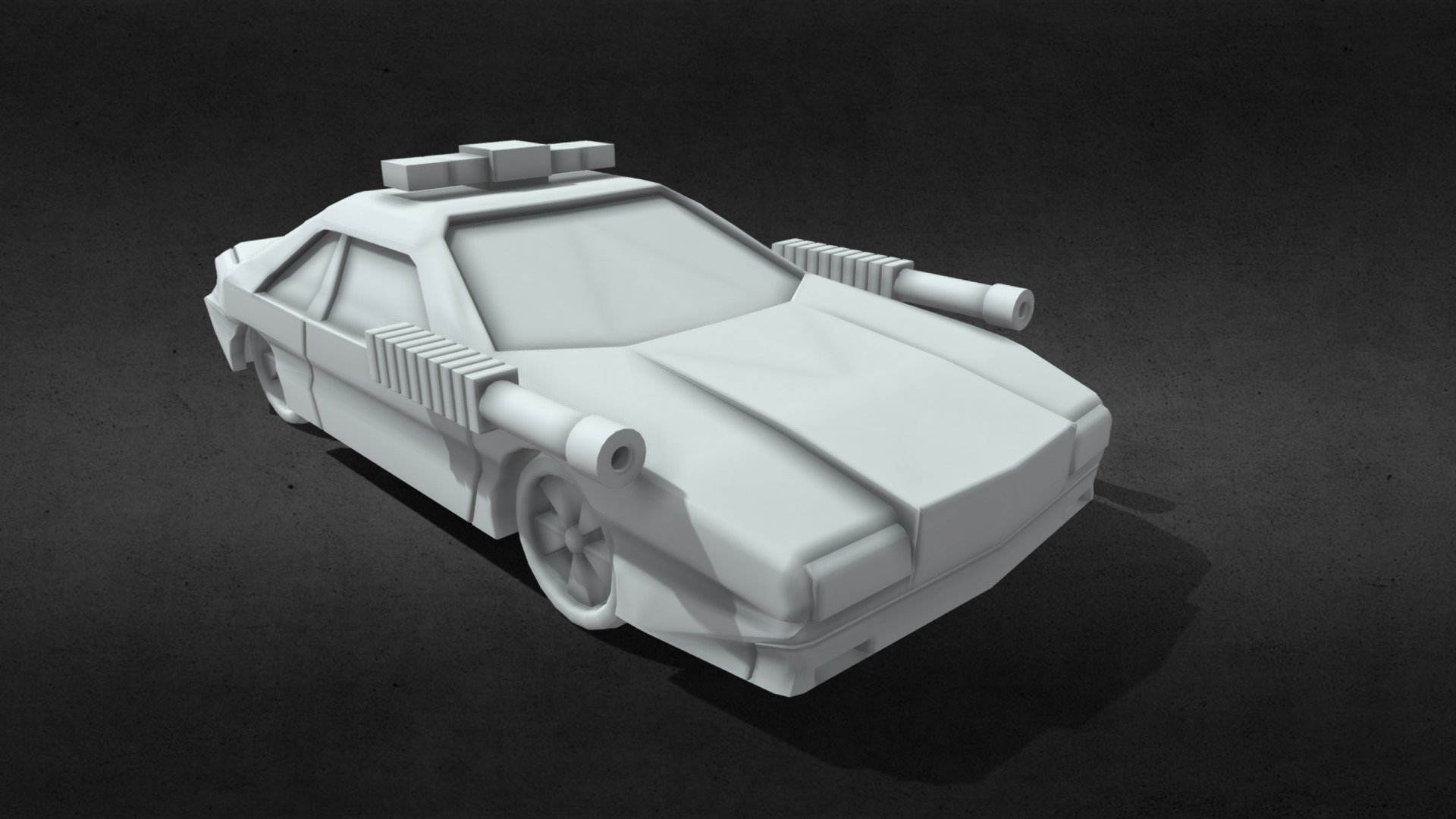 Outlaw 2 from Twisted Metal 2 - Buy Royalty Free 3D model by Angel V ...