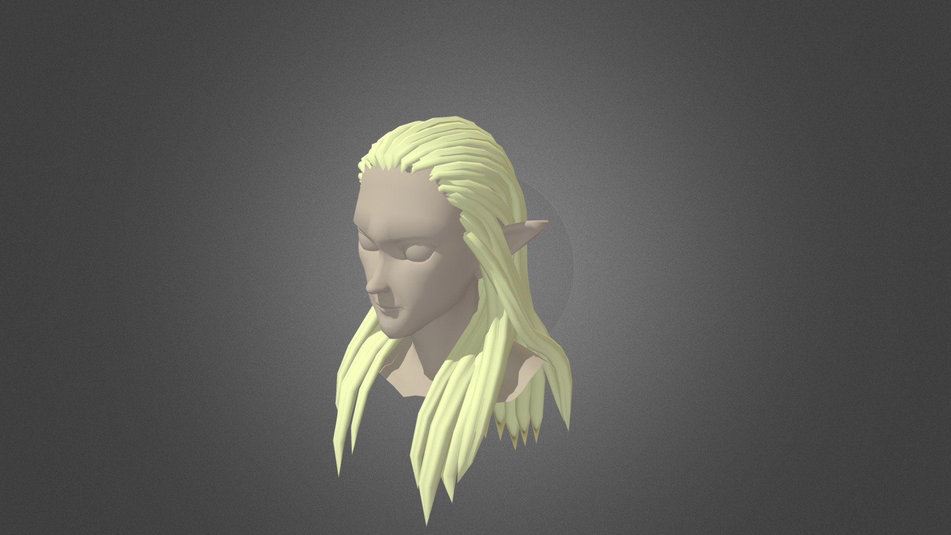Stylized Elf Hair - Buy Royalty Free 3D model by KevBot (@boyle.kj ...