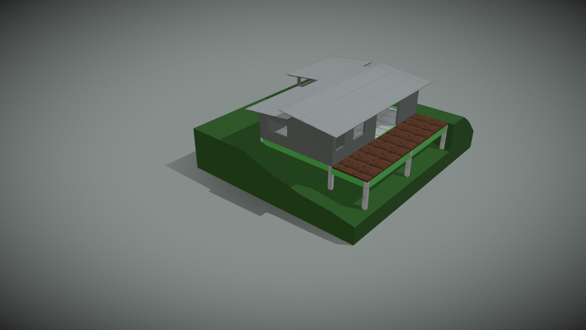 Edilson Hobold - Edificação Residencial - 3D model by engemarko01 ...