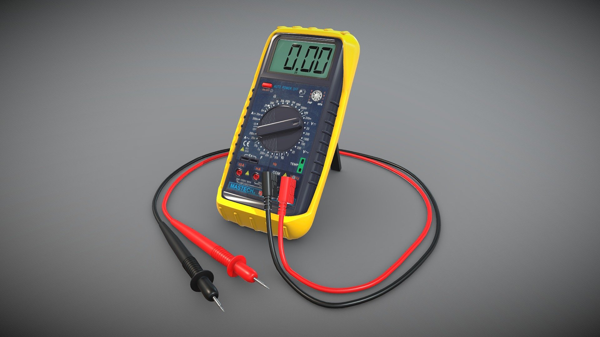 Multimeter - 3D model by BVH-Techniek (@bvhtechniek) [6847aaa] - Sketchfab