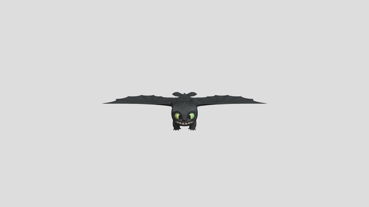 Toothless 3D models - Sketchfab
