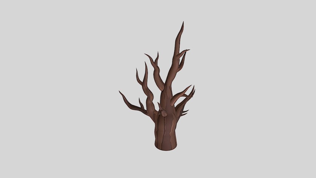 Dry Tree - 3D model by sertilou [68486d8] - Sketchfab