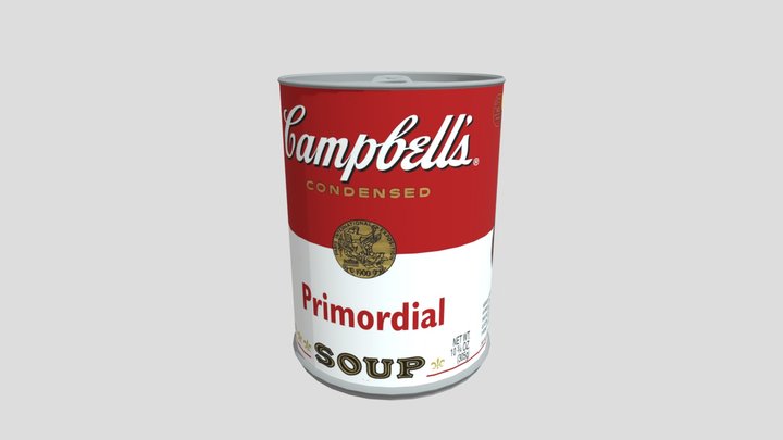Soup-can 3D models - Sketchfab