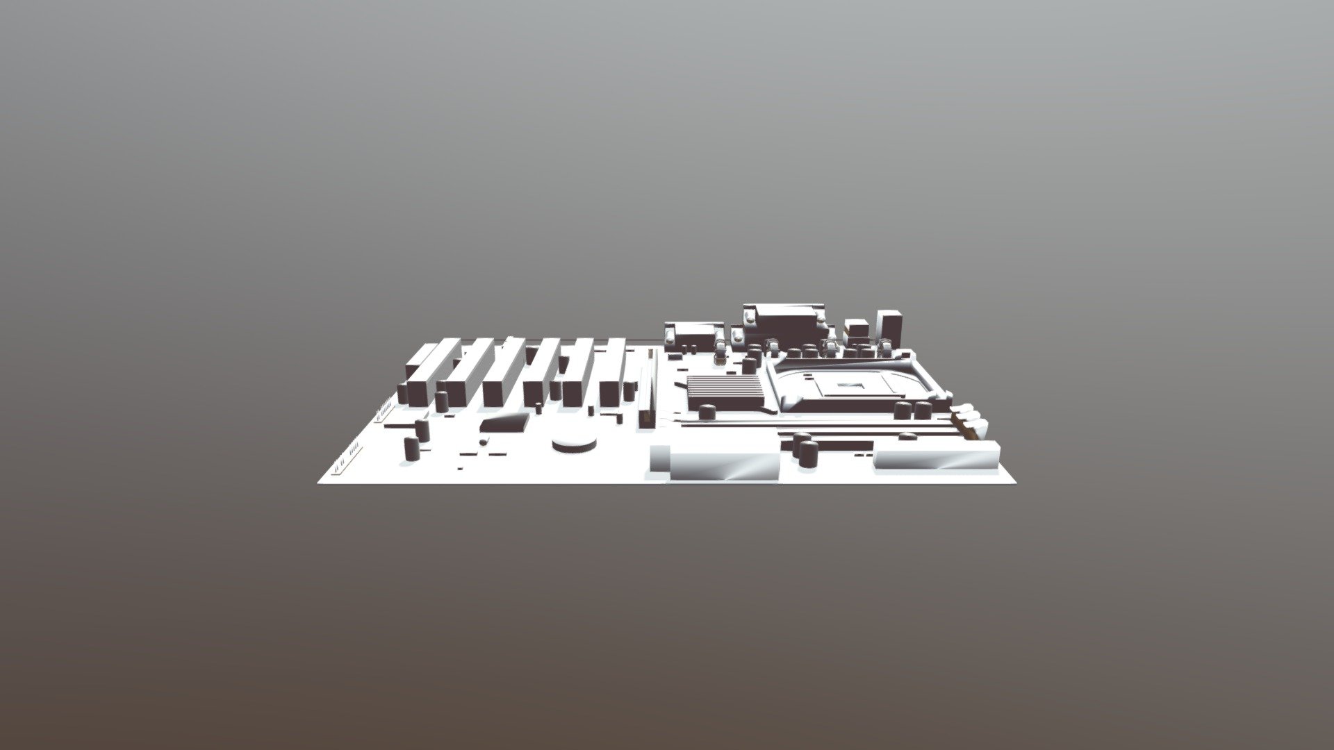 Motherboard - 3D model by ggrubbs [6849bc2] - Sketchfab