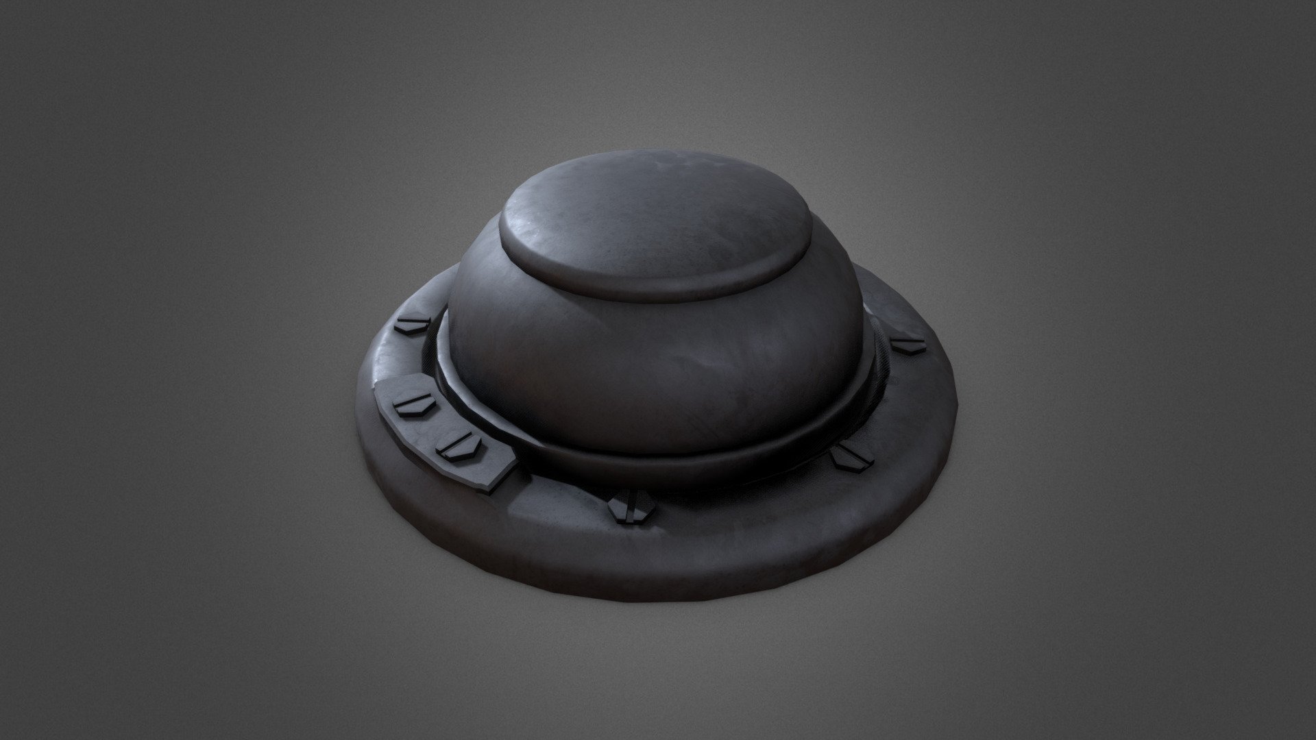 Massive Metallic Hatch Entry - Download Free 3D model by Samuel F ...