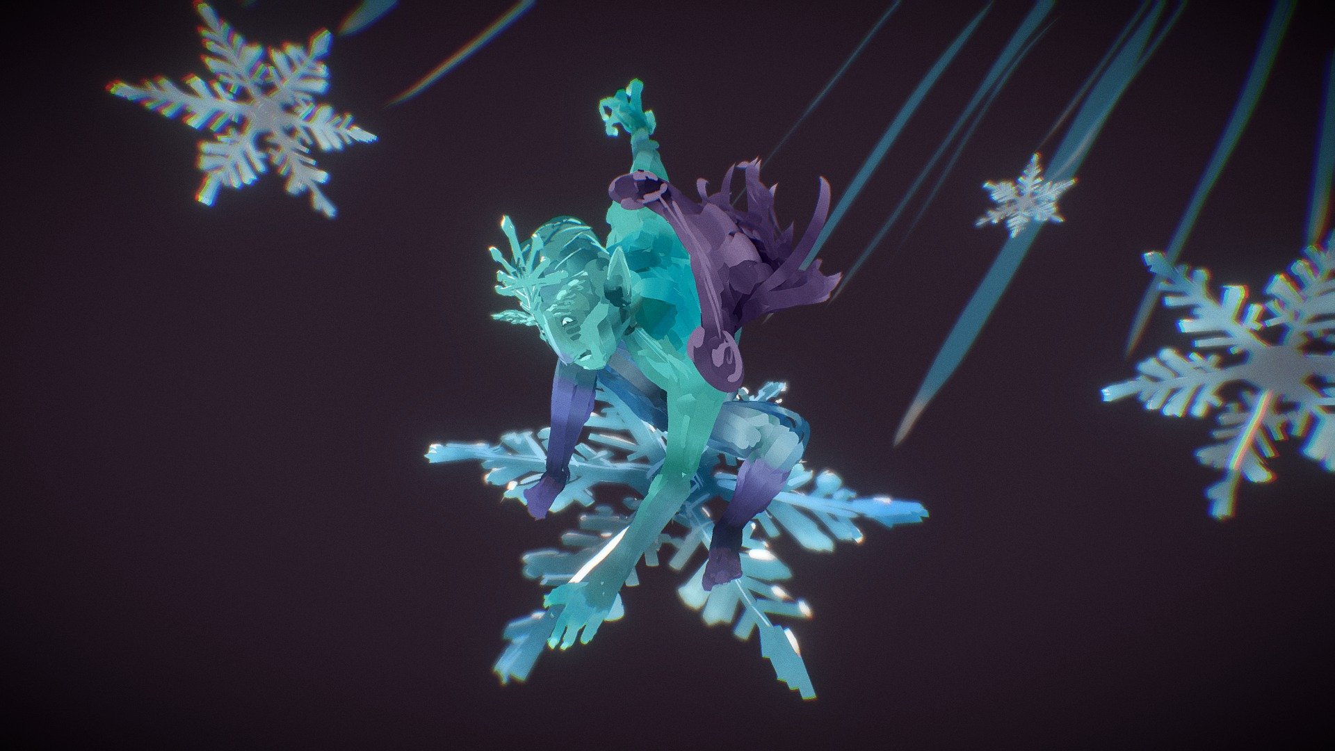 "First snowflake" - Q004 - 3D model by Andranik Torosyan (@andranik ...