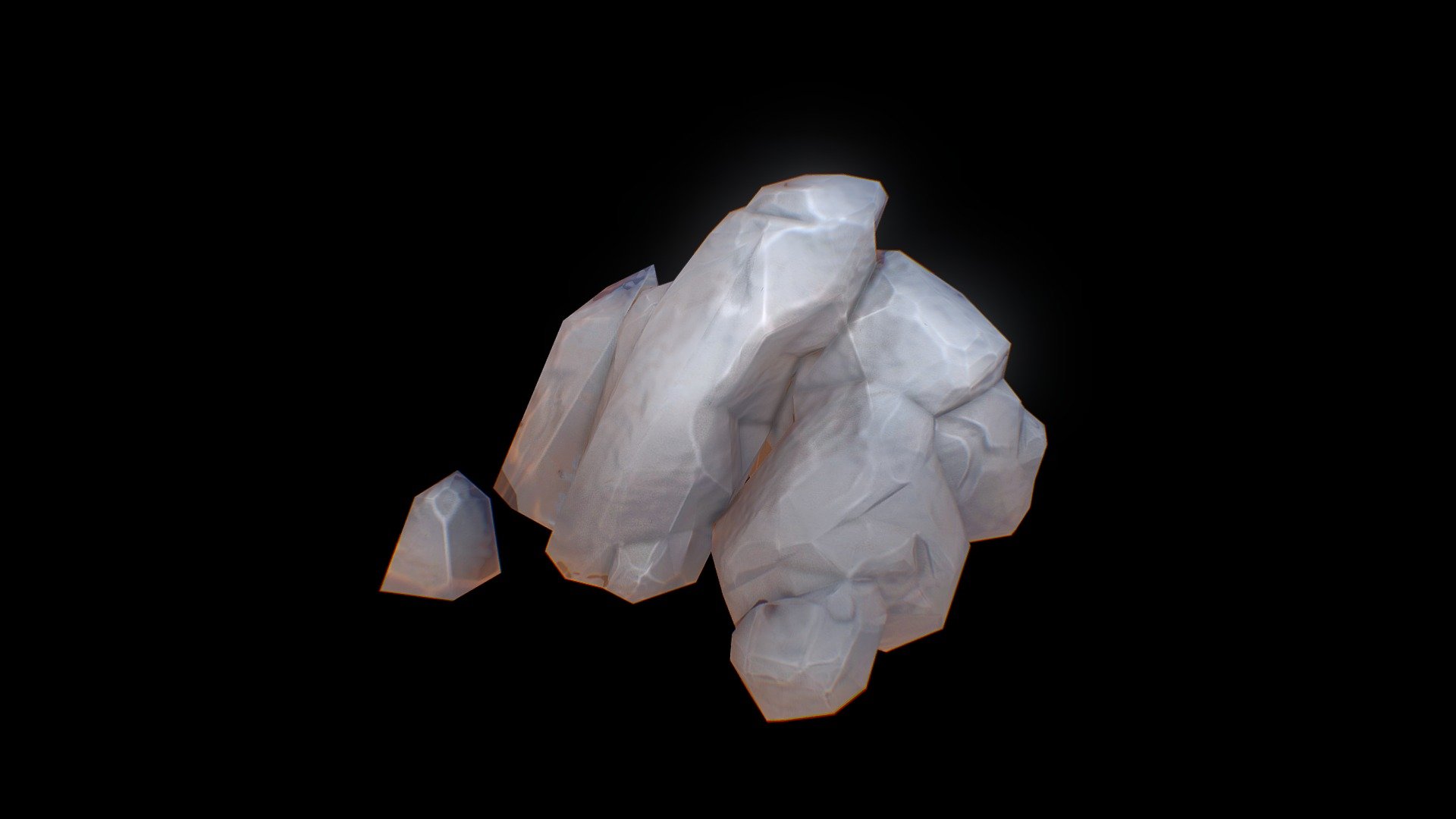 boulder - Download Free 3D model by Bento (@gostbento) [684f65d ...