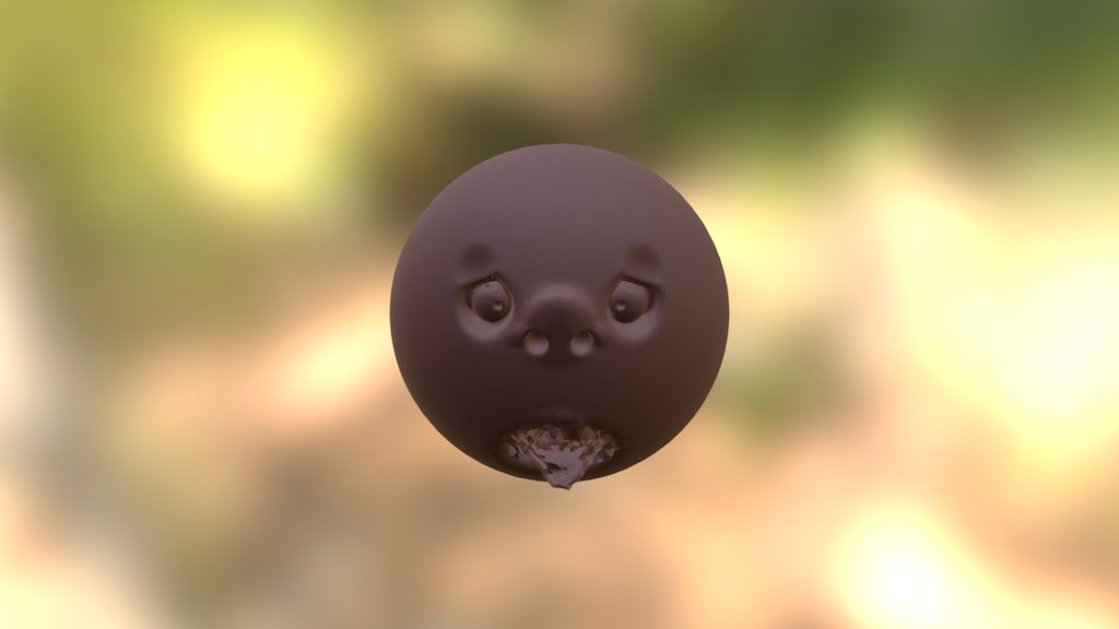 sad face - 3D model by sculptfab [68505eb] - Sketchfab