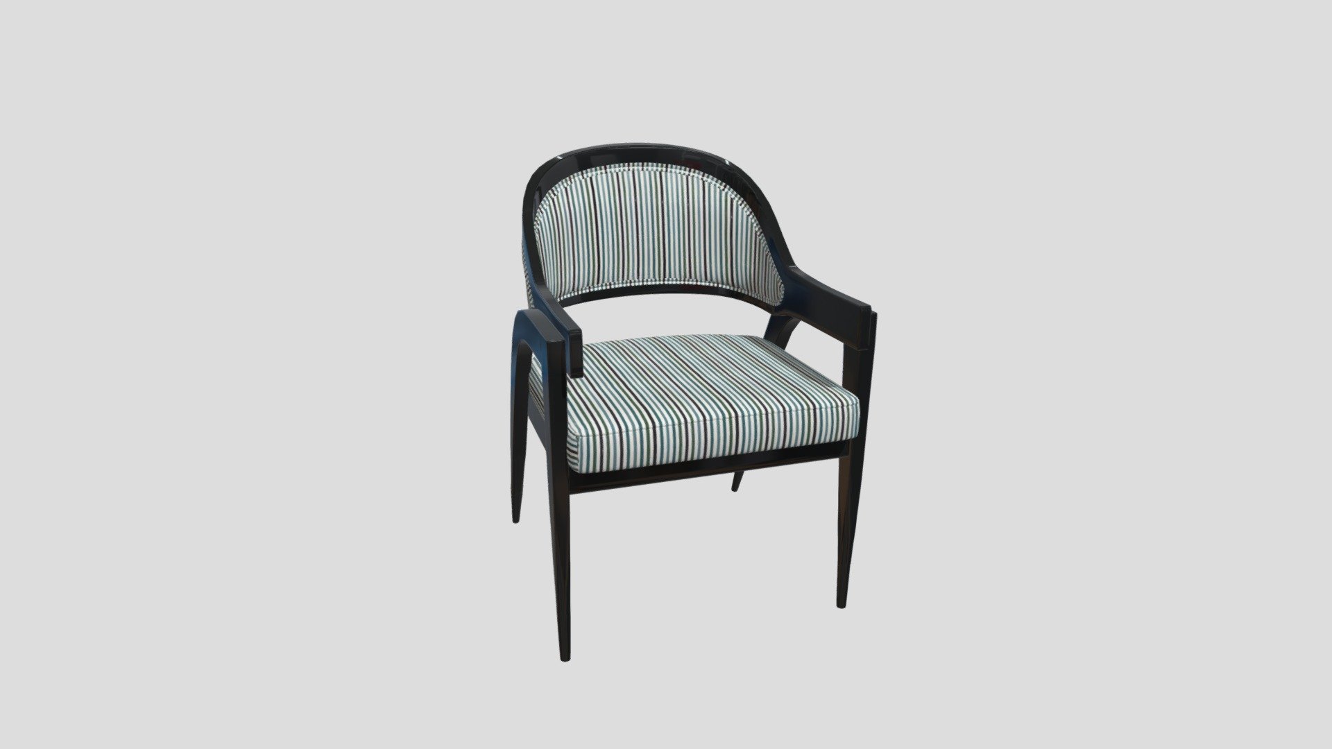 Curved Lounge Chair - 3D model by rubie (@ruban.sm) [6850f5d] - Sketchfab