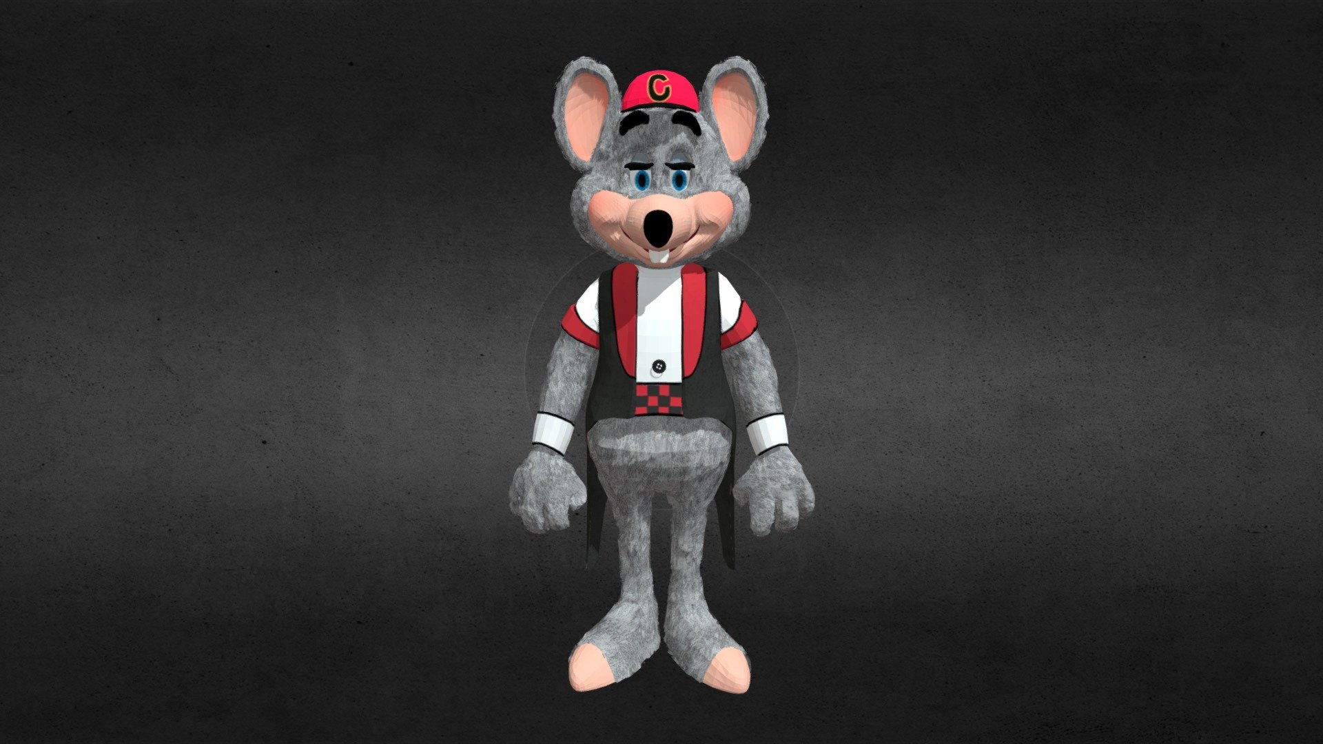Chuck E Cheese Cyberamic Animatronic - Download Free 3D model by ...