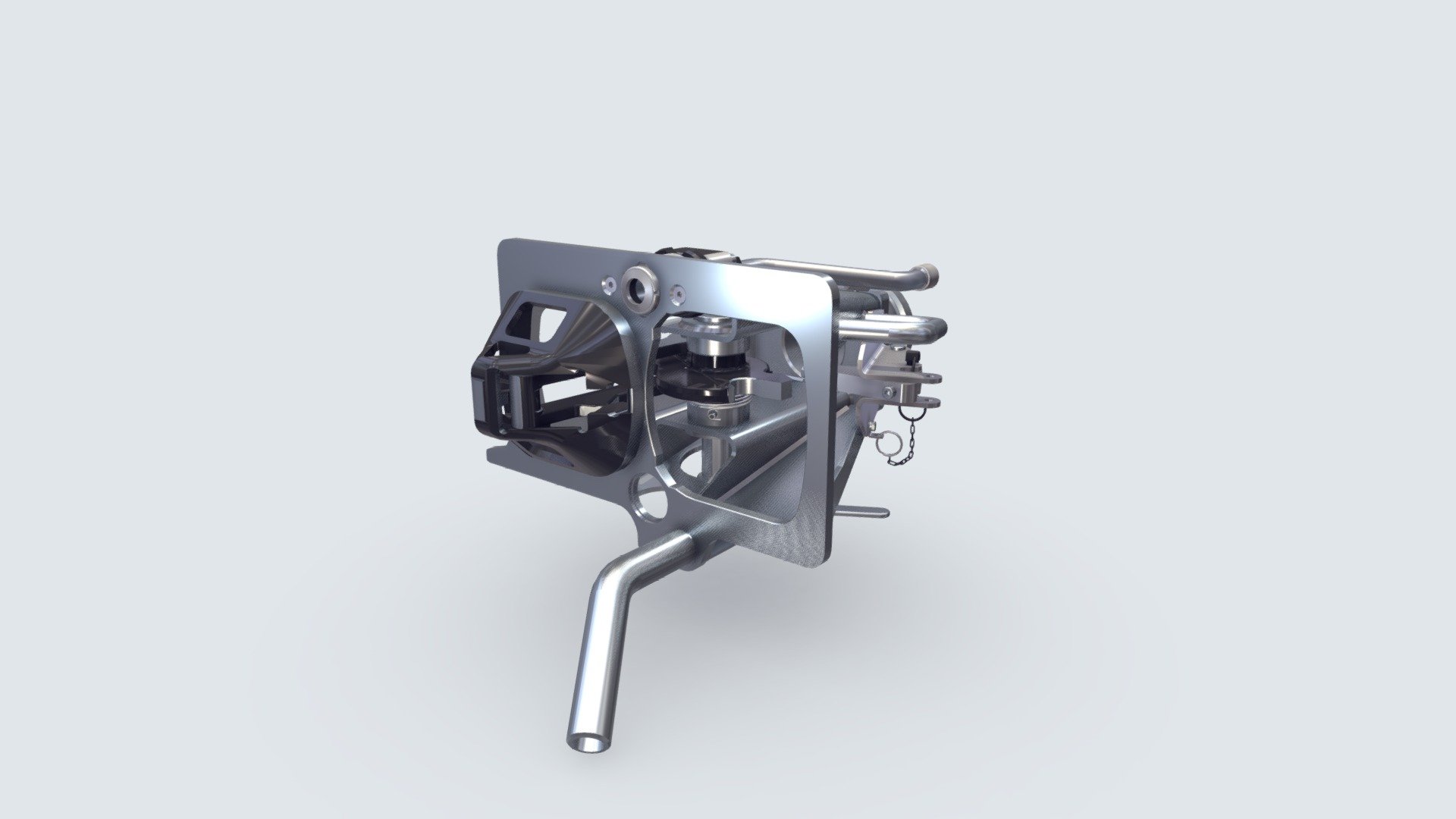 Adapter for Automatic Coupler type 35 - 3D model by Dellner [6852706 ...