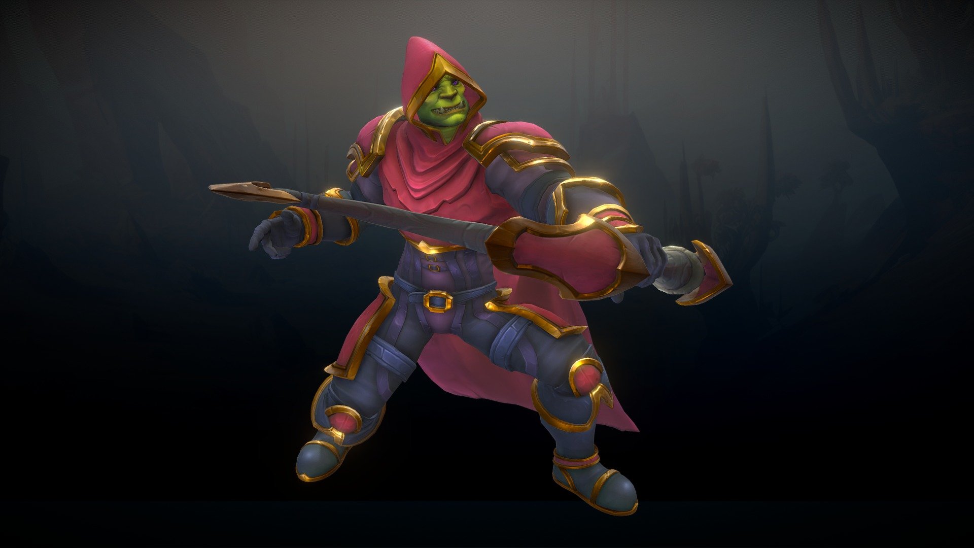 Stylized Orc Male Ranger(Outfit) - 3D model by N-hance Studio ...