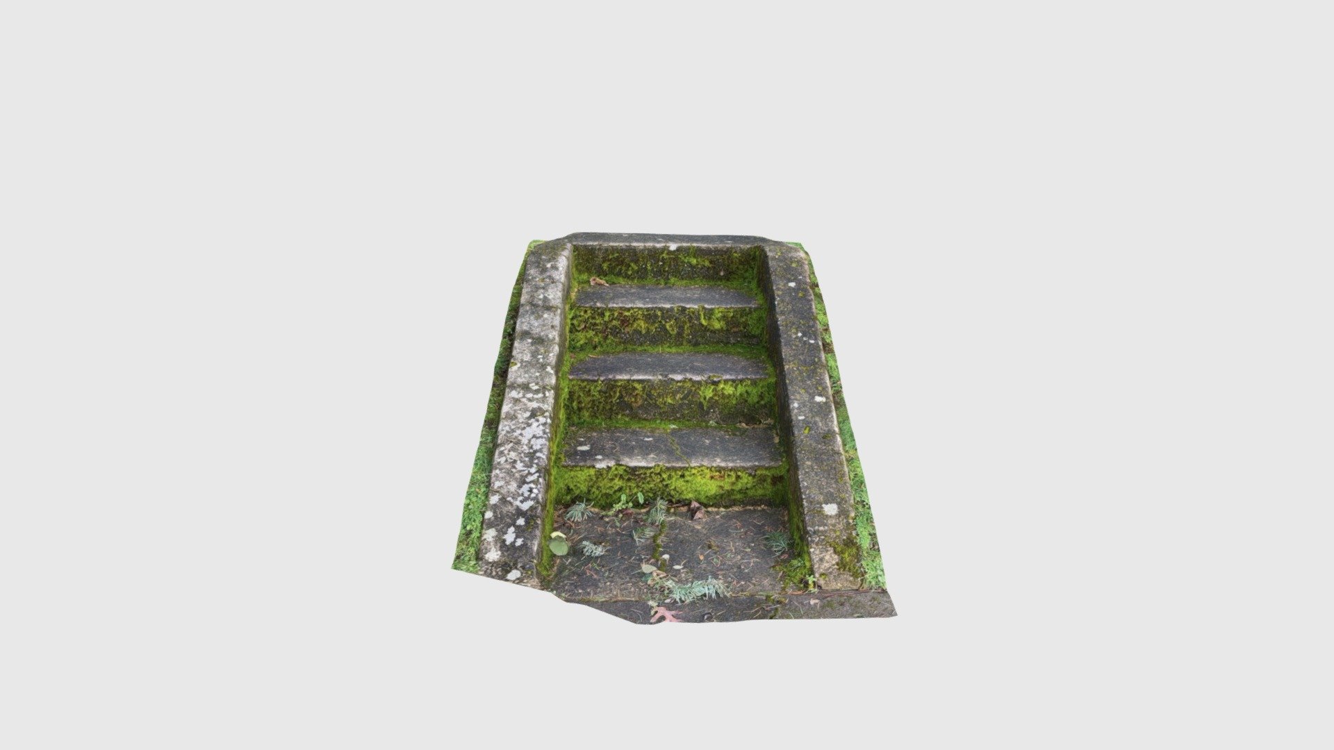 Old stairs - Download Free 3D model by Riley Sessions (@RileySessions ...