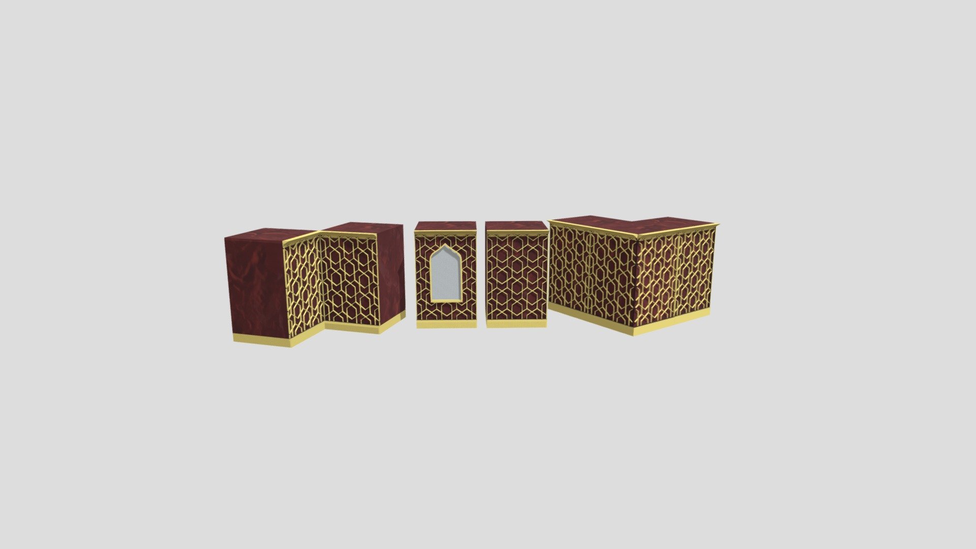 modular walls - 3D model by DragonBlade1788 [6854d81] - Sketchfab