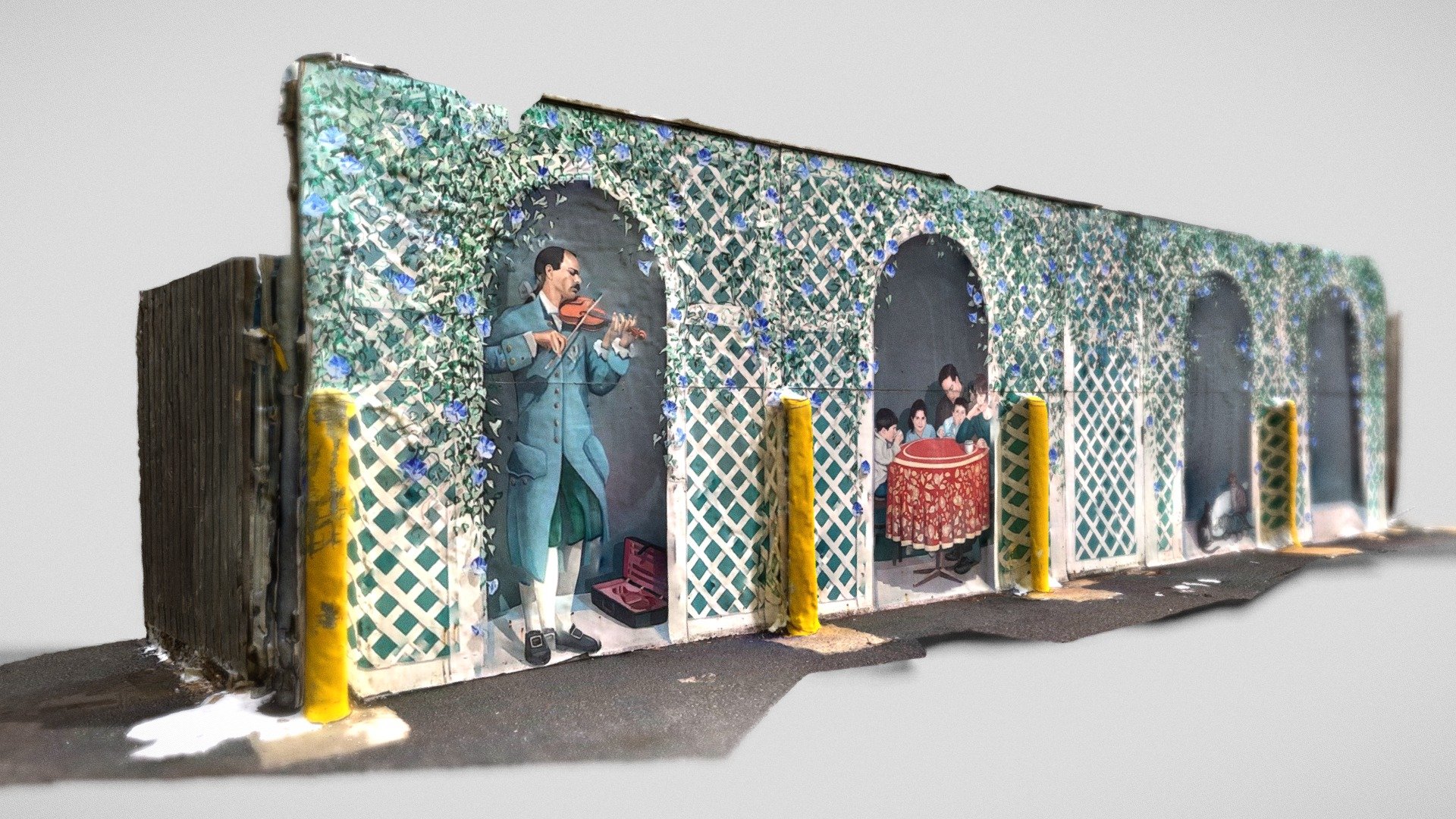 Davenport Street Mural - Download Free 3D model by Ellie MacQueen ...