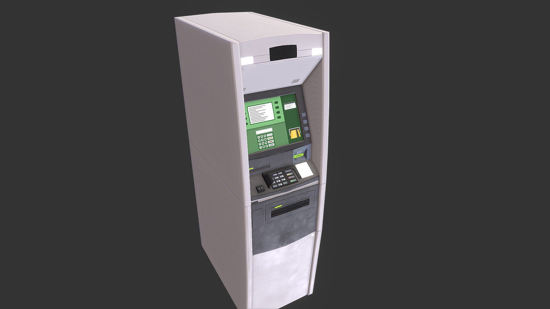 ATM Cash Machine - 3D model by 3diz-art [685706e] - Sketchfab
