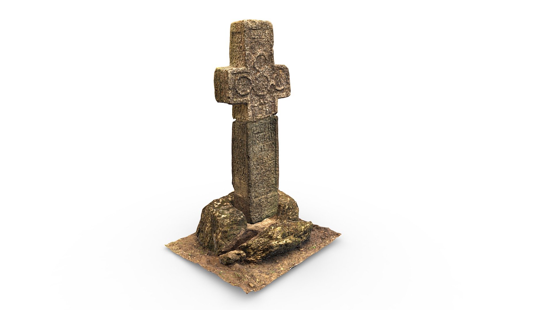 Stone cross - 3D model by Luthonium - Virtual Heritage (@luthonium ...