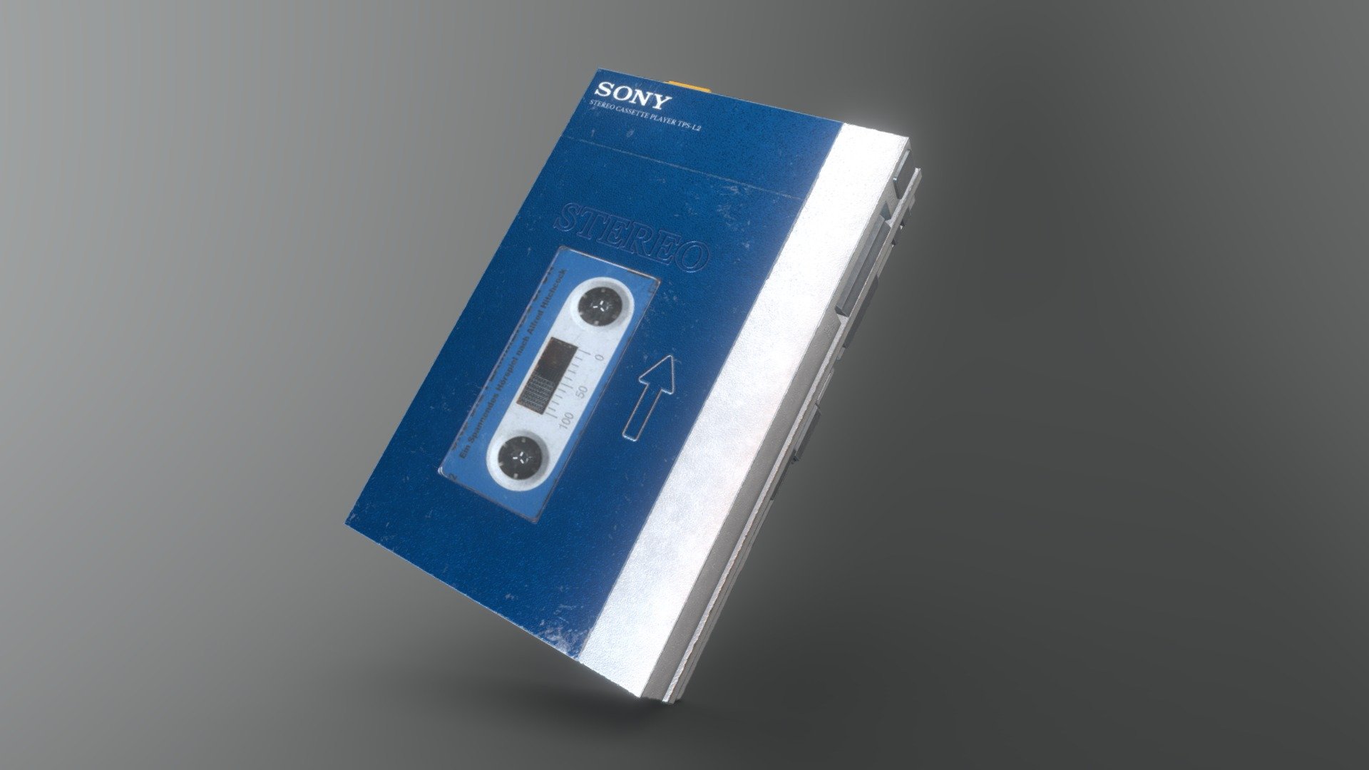 Sony Walkman - Download Free 3D model by Hasnain (@noorani.hasnain3 ...
