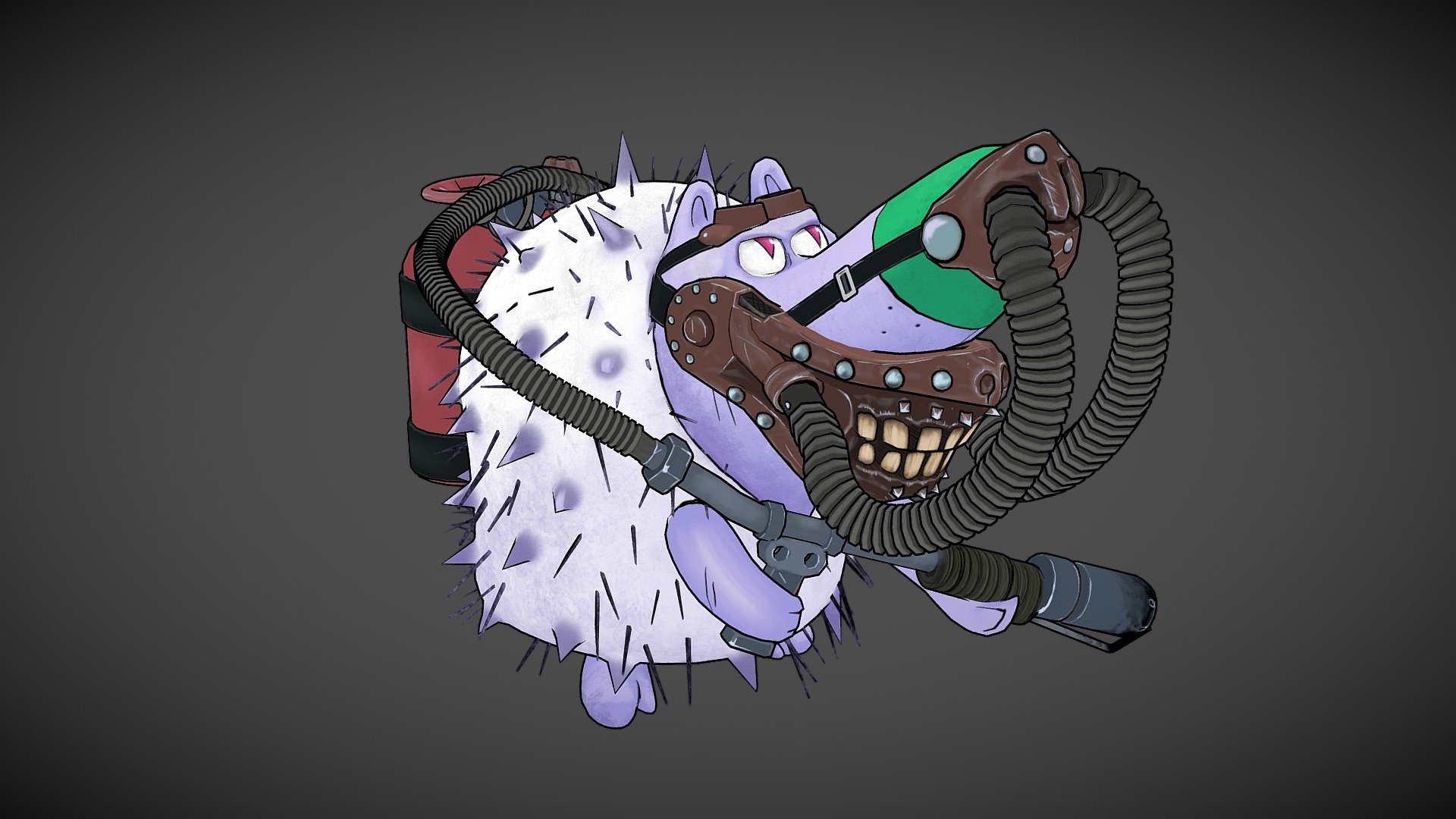 Maskot_p - 3D model by leonik88 [68599a8] - Sketchfab