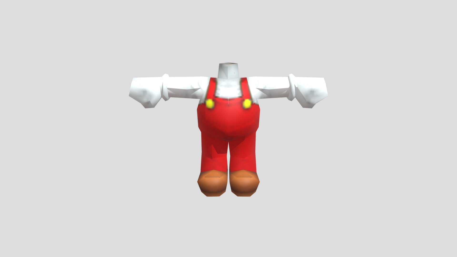Mario Fire Body - Download Free 3D model by DokigerElRojito [685a017 ...