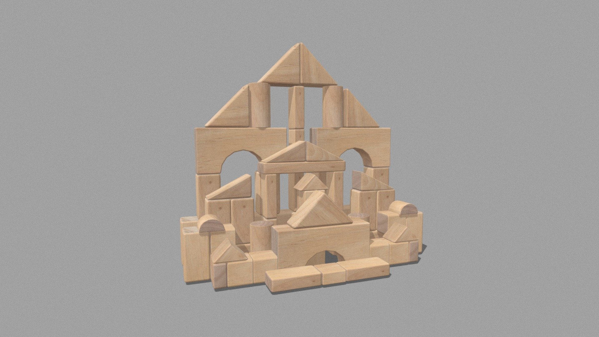 Block Castle - Download Free 3D model by egdavis [685a71f] - Sketchfab