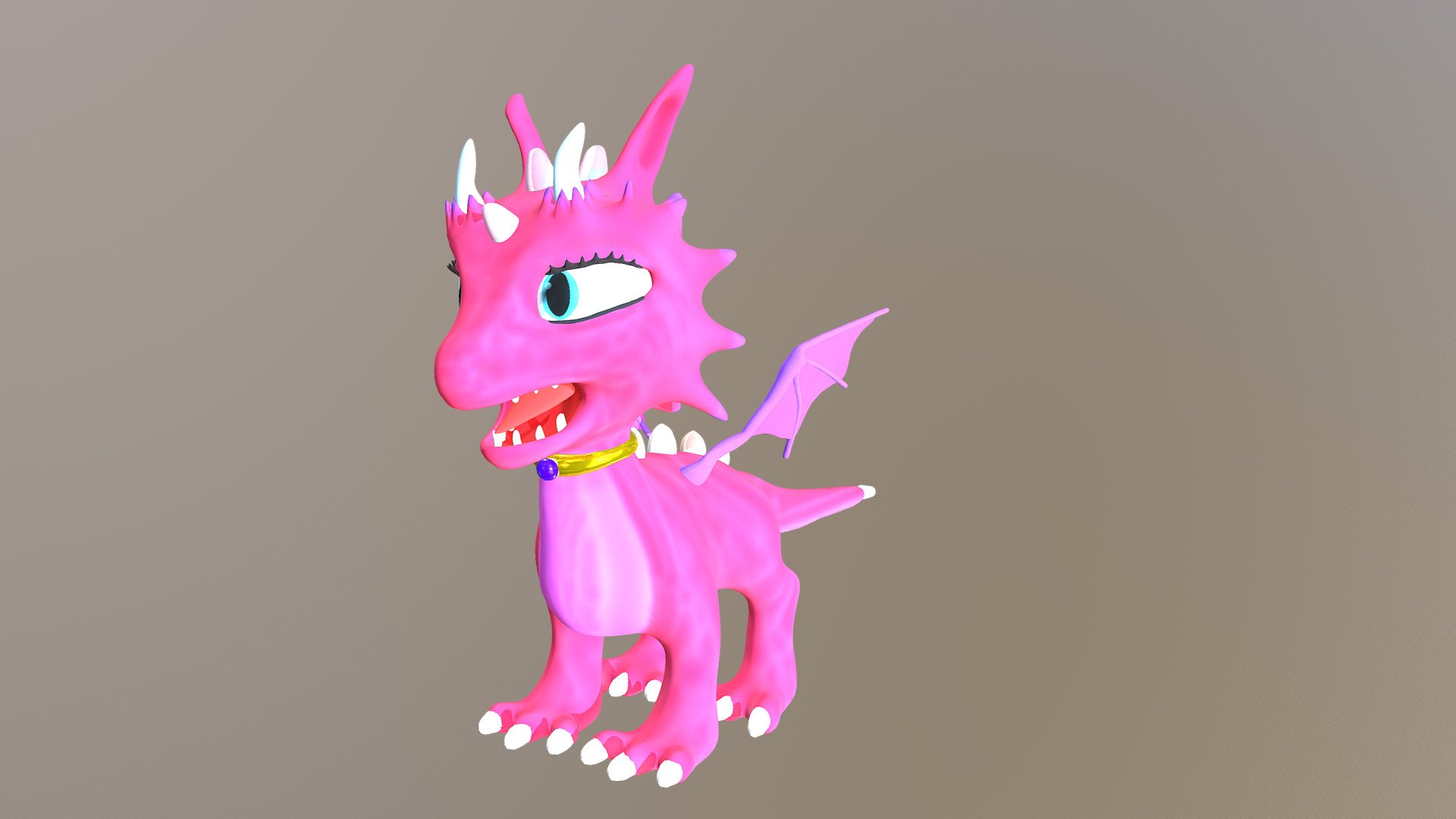 Chibi Dragon Fantasy - 3D model by xeratdragons (@dragonights91 ...