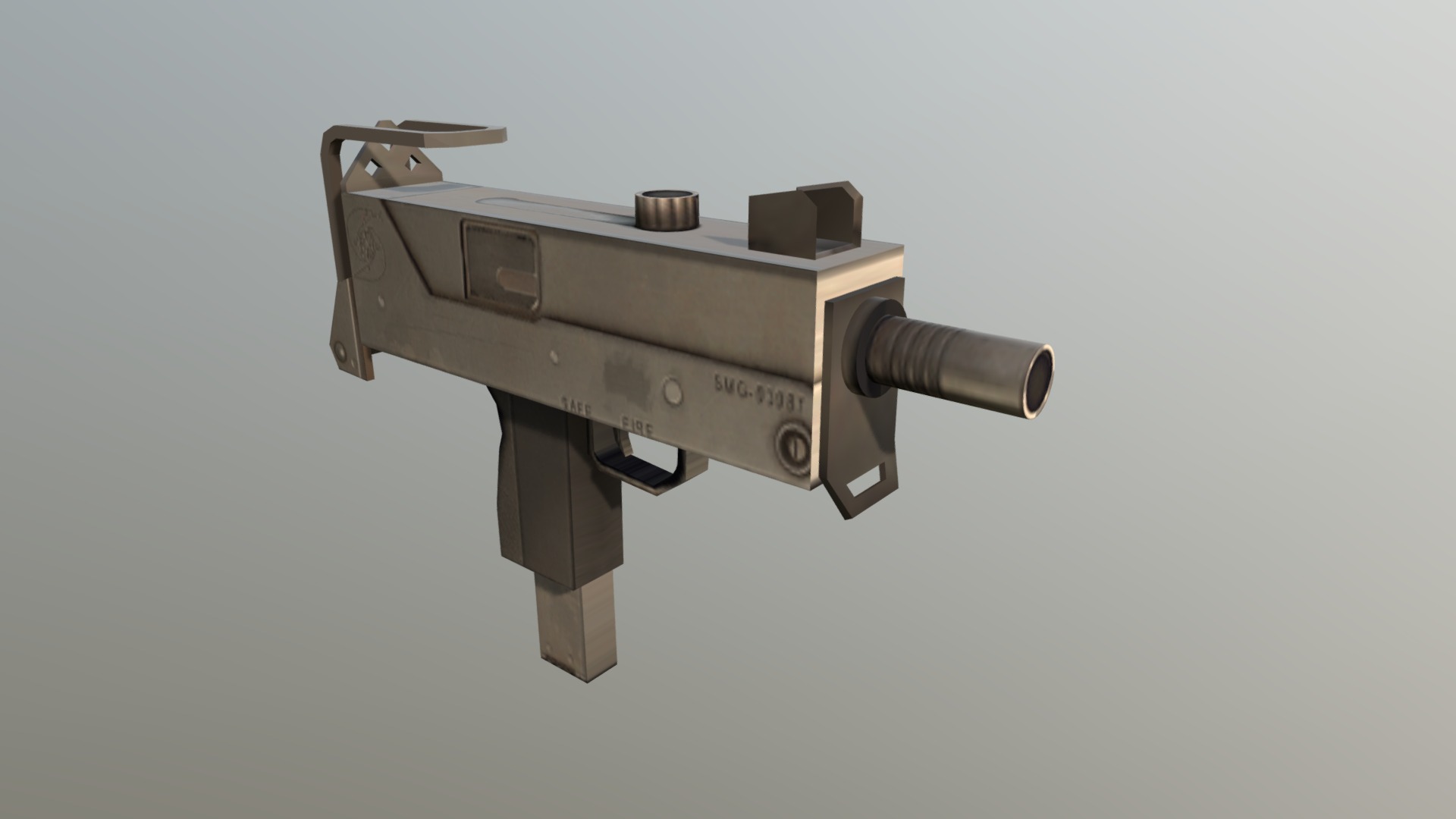 Mac-10 - 3D model by Mailny Sama (@miku55120) [685b581] - Sketchfab