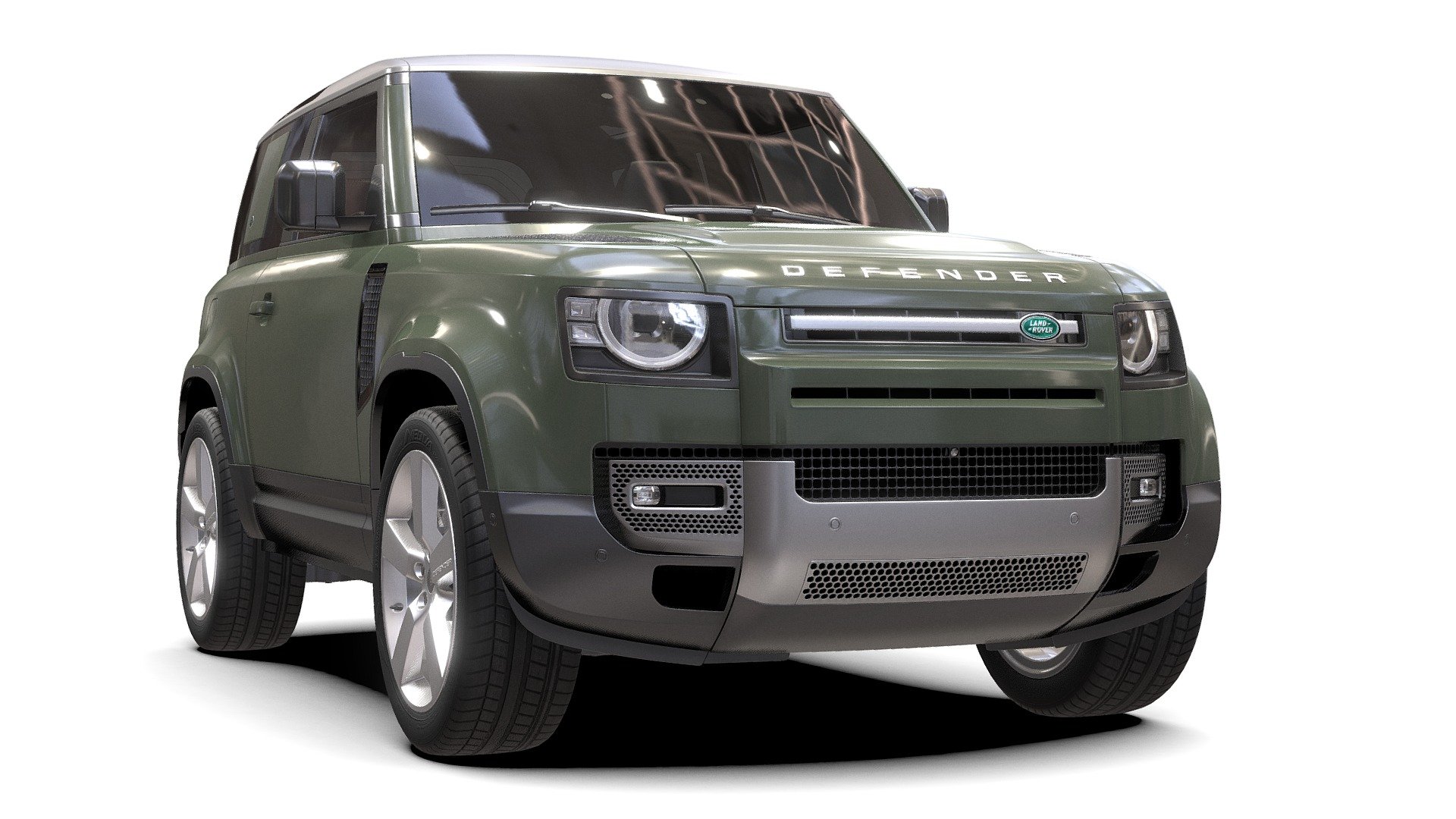 Land Rover Defender 90 2020 - 3D model by autoactiva [685c192] - Sketchfab