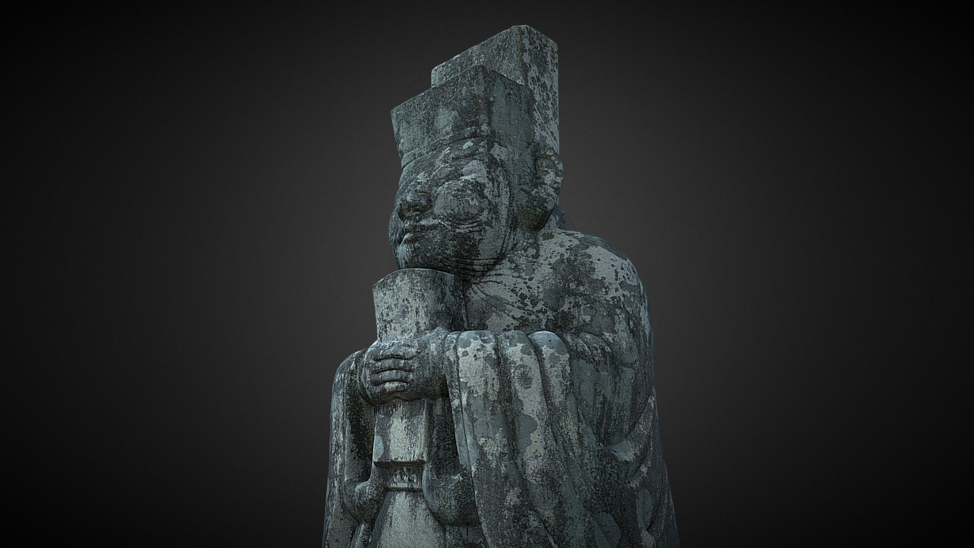 Stele of King Hyojong - 3D model by k28792300 [685c384] - Sketchfab