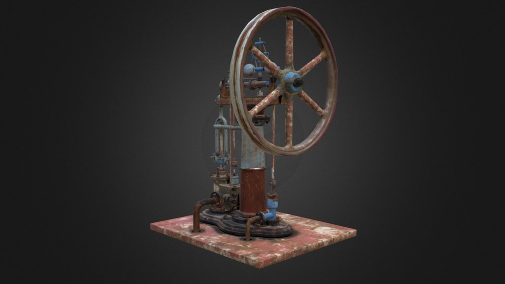 Old Machine - 3D model by brodacz [685d0b6] - Sketchfab