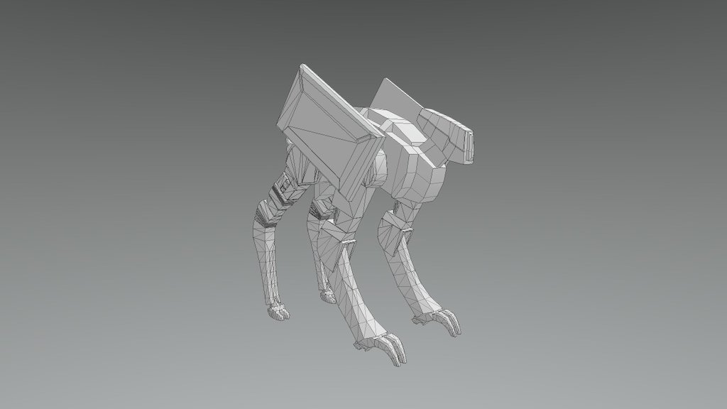 Robot Dog - 3D model by Llama (@L3gendaryLlama) [685d0ec] - Sketchfab