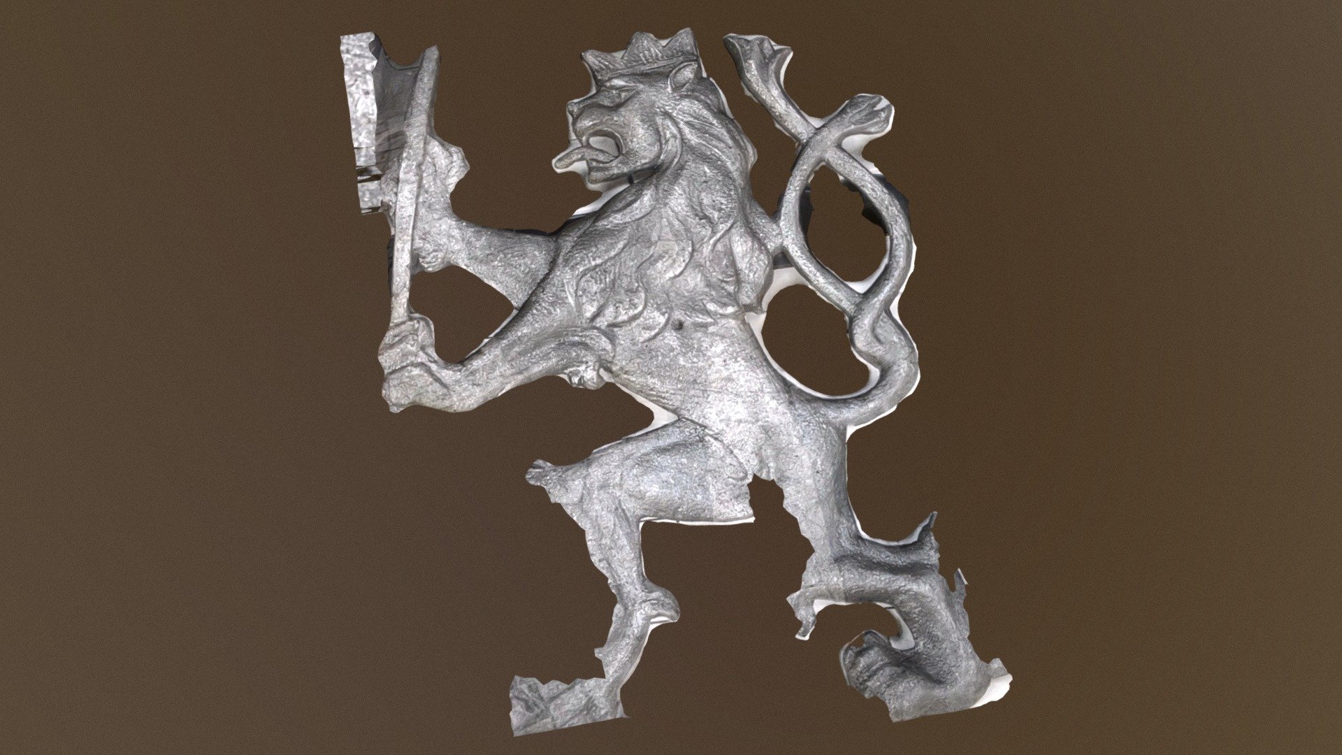 Czech lion - free - Download Free 3D model by Thomas Binder ...