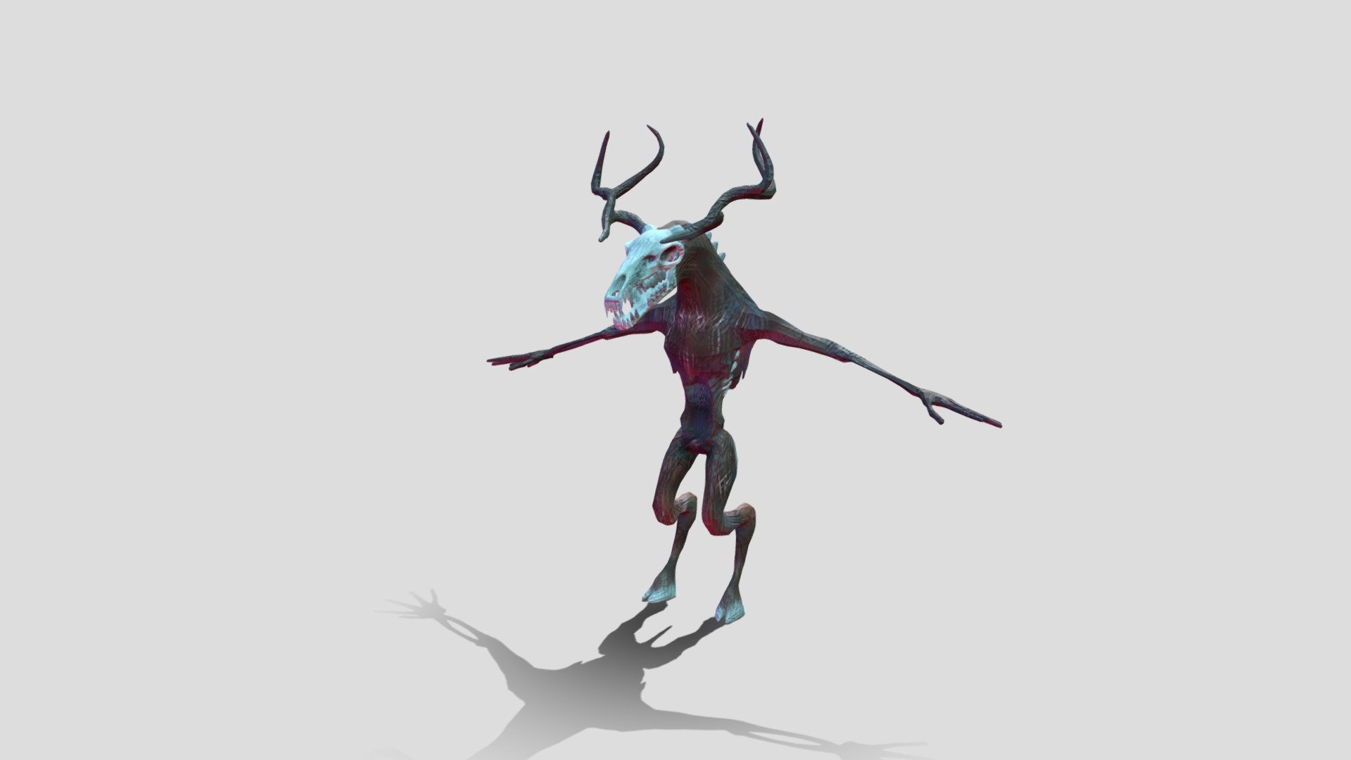 Wendigo Final - 3D model by Axios_RL [685ebb3] - Sketchfab