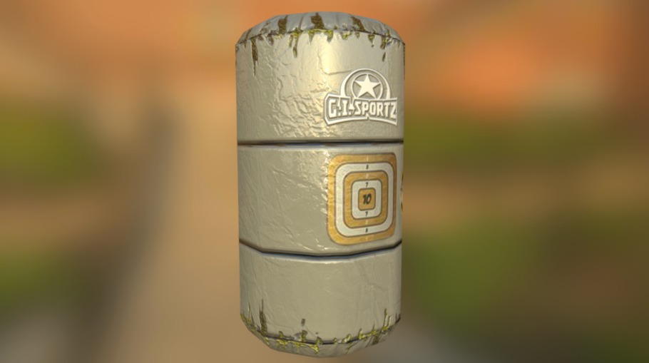 Paintball Inflatable Bunker Can V1.0 - 3D model by ErixonCedeno ...