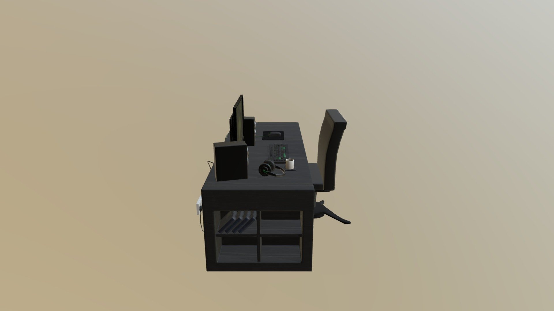 Desk Test - 3D model by Louis003 [685f12c] - Sketchfab