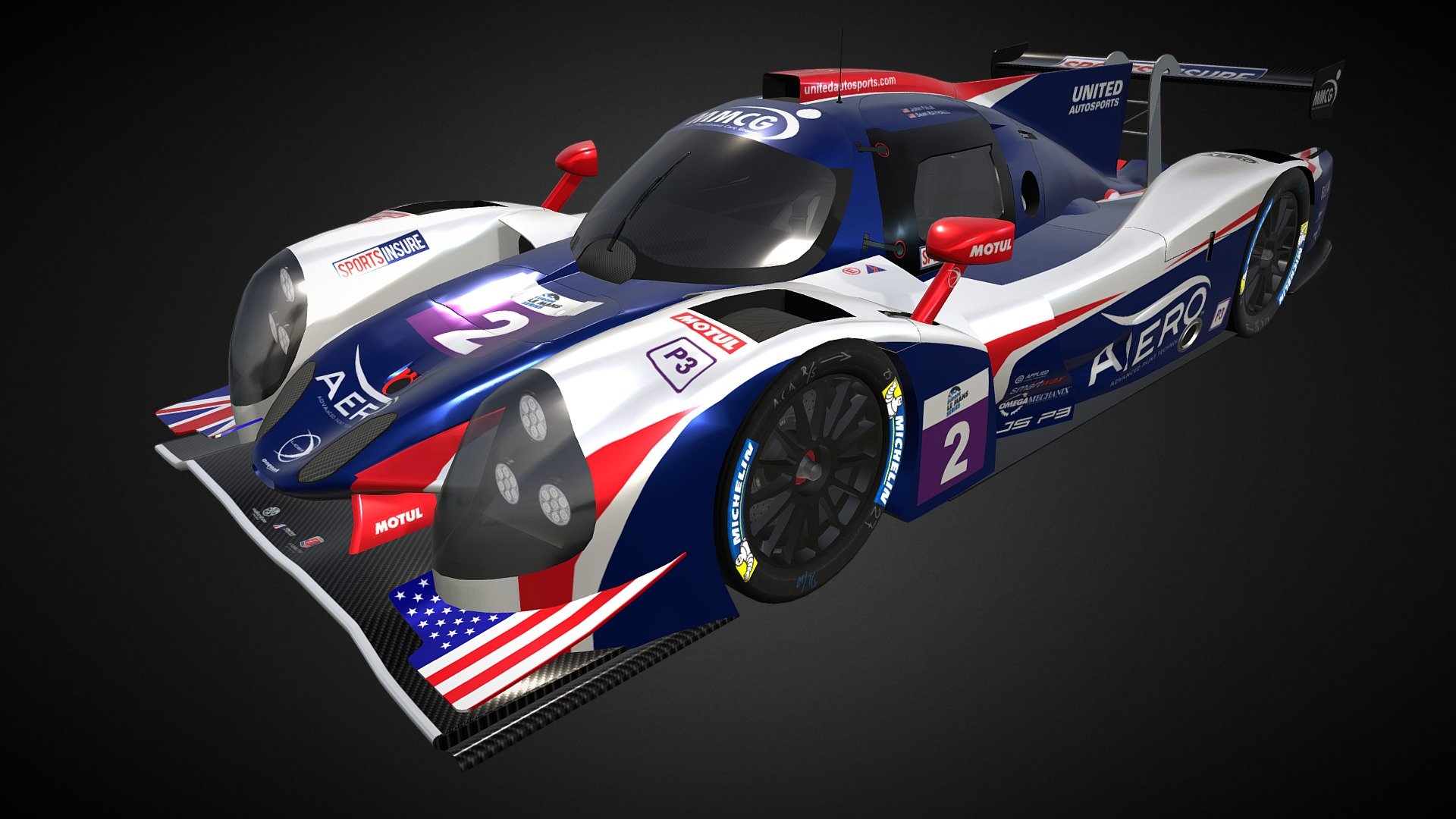 Ligier JS P3 - Nissan - Buy Royalty Free 3D model by jdaniel_92 ...