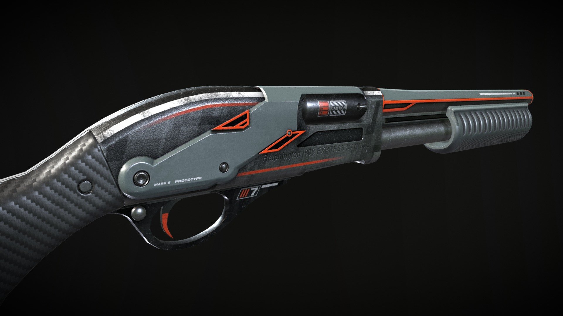 Sawed-Off / Framework - 3D model by G-99Factory (@ViktorMishin ...