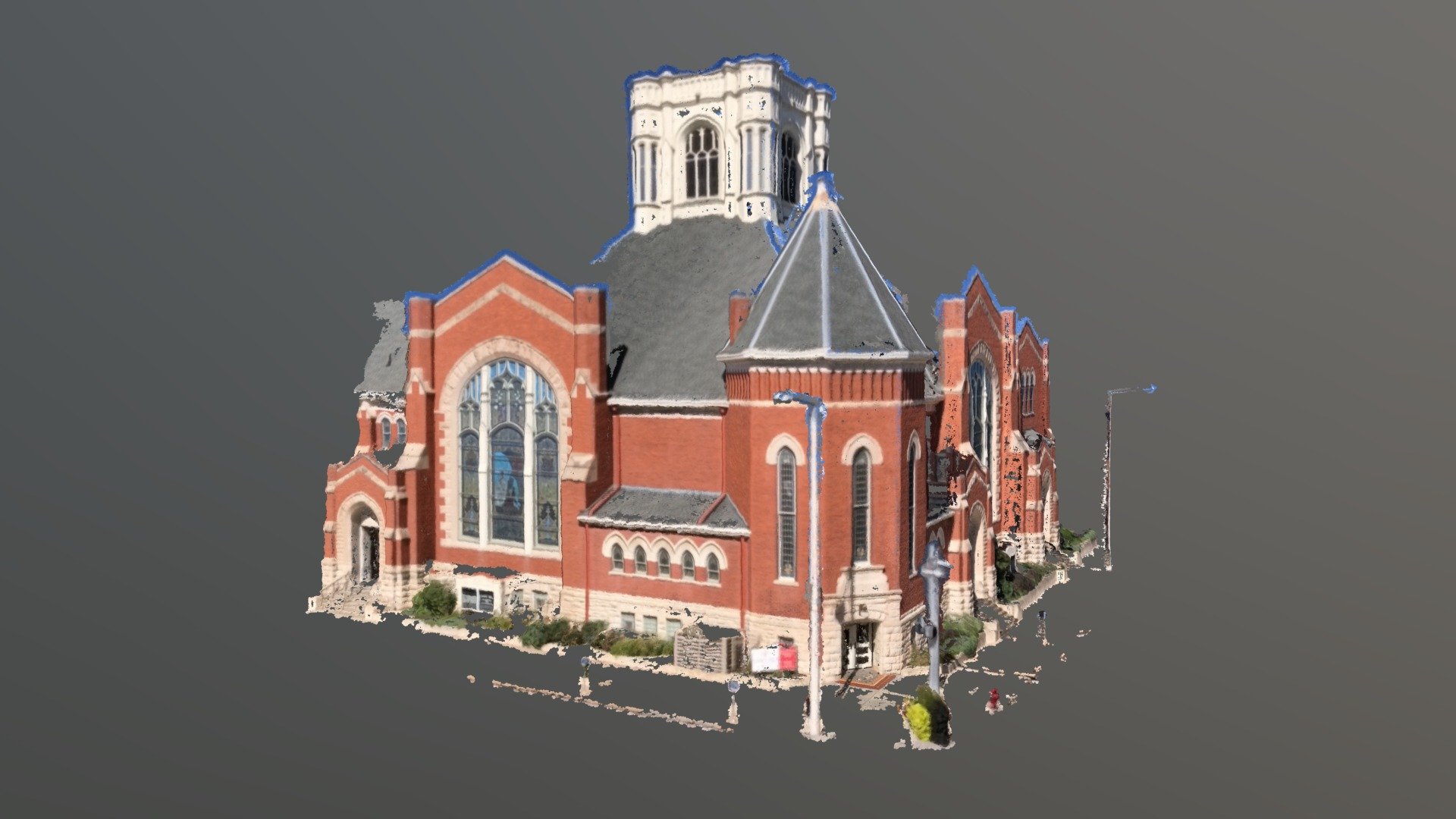 Church - 3D model by EveryPoint [6860818] - Sketchfab