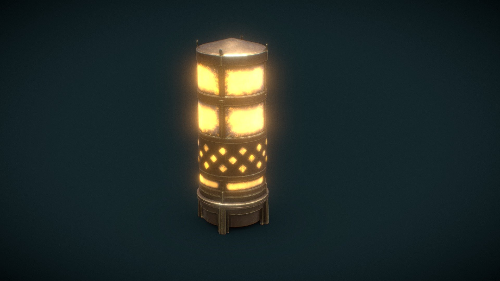 fantasy lamp - 3D model by pavlovichevzet [6861d62] - Sketchfab