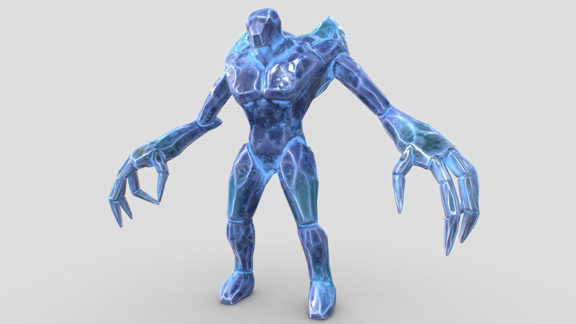 Ice elemental creature - Buy Royalty Free 3D model by Anima Z (@Anima-Z ...