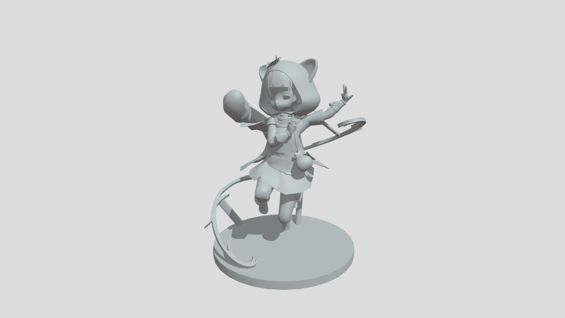 Sayu Dynamic Figurine - Download Free 3D model by yellowbeebee ...