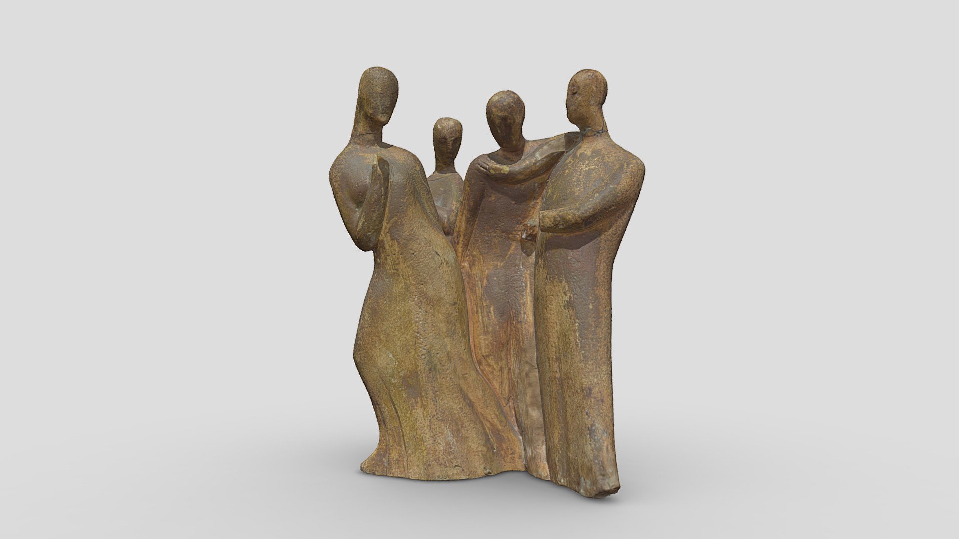 Max Lachnit Dresden 1964 Gips Höhe 26 cm - 3D model by gussbronze ...