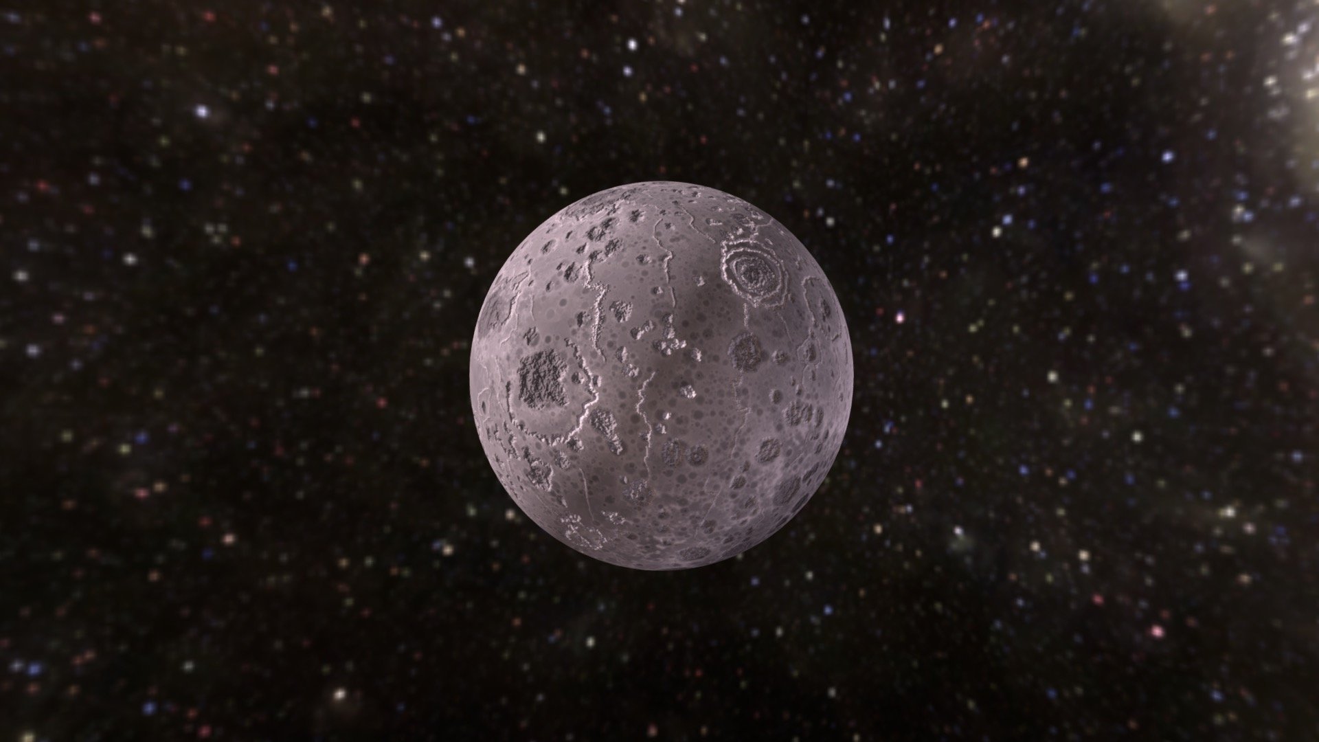 Moon - 3D model by Aksin Leon (@leonimation) [68641a9] - Sketchfab